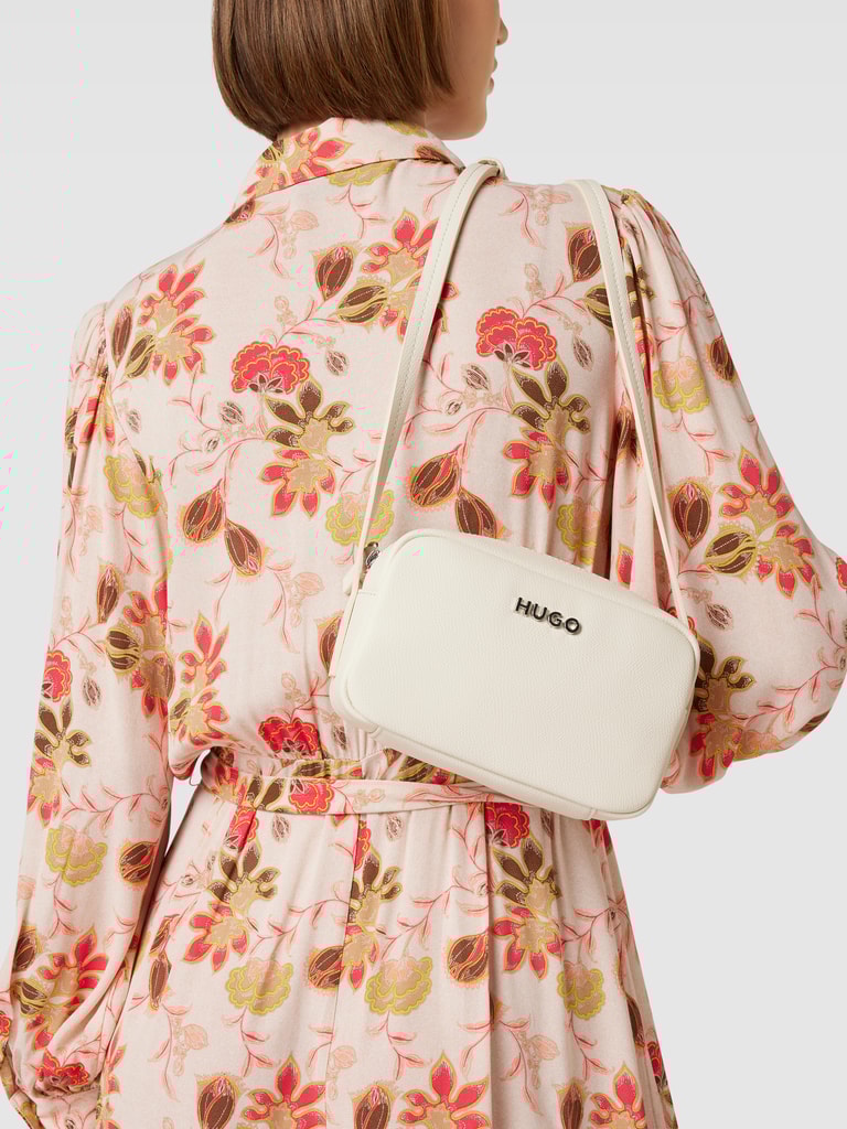 Kup online HUGO Torba na ramię z detalem z logo model ‘Chris’ (biały)