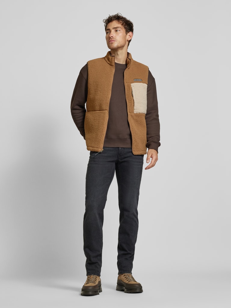 Columbia Weste mit Stehkragen Modell 'Mountain Side' (camel) online kaufen