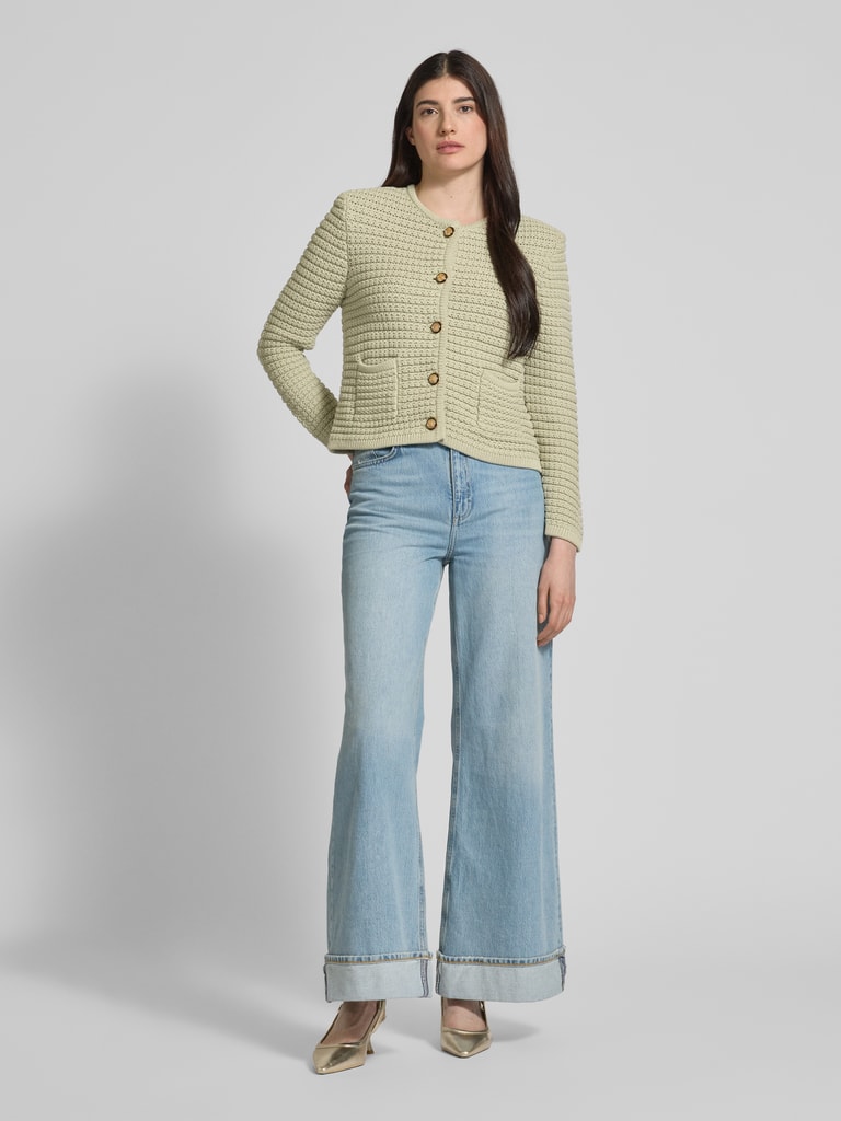 Bash Cardigan mit Strukturmuster Modell 'GASPARD' (mint) online kaufen