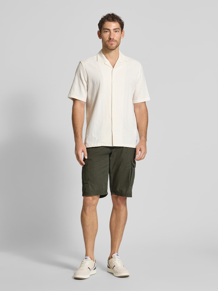 Lerros Regular Fit Cargoshorts mit Gürtel (oliv) online kaufen