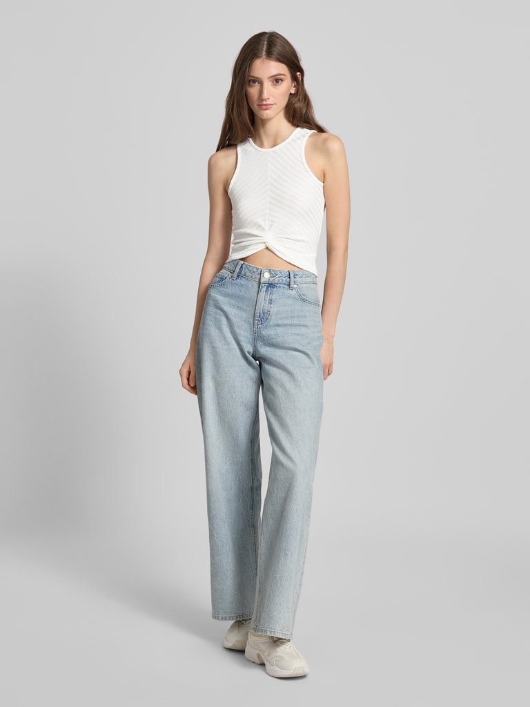 Only Slim Fit Tank Top mit Wickeloptik Modell 'SANDY' (offwhite) online ...