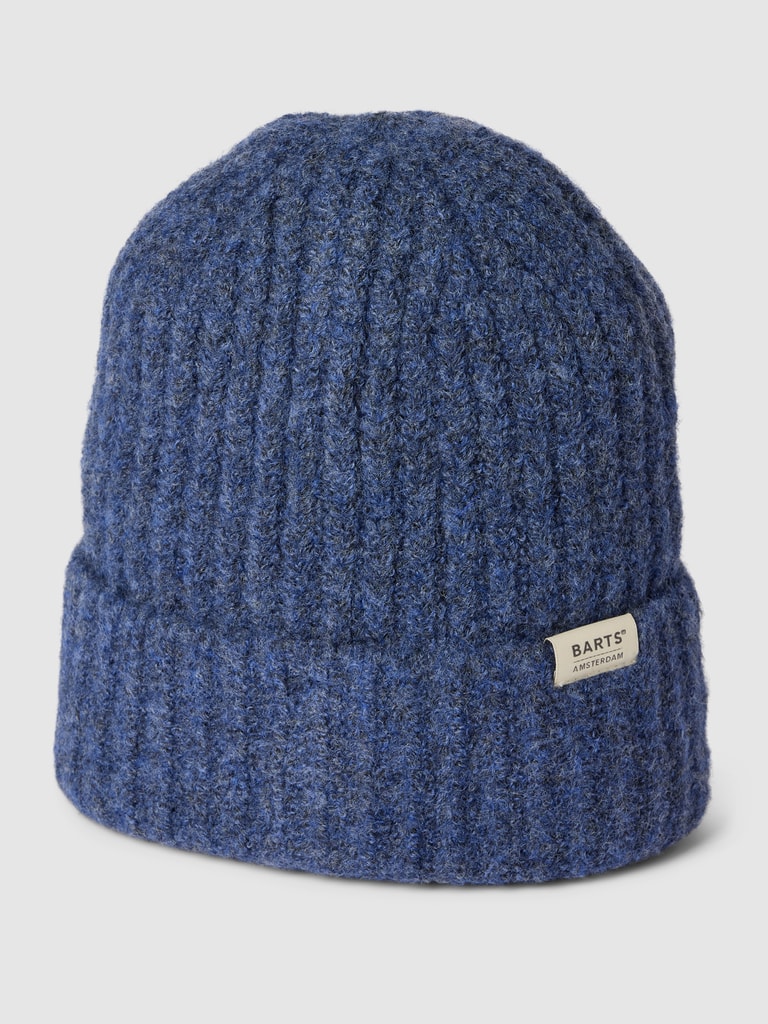 Barts Muts met labeldetail, model 'Neide' in marineblauw online kopen | P&C