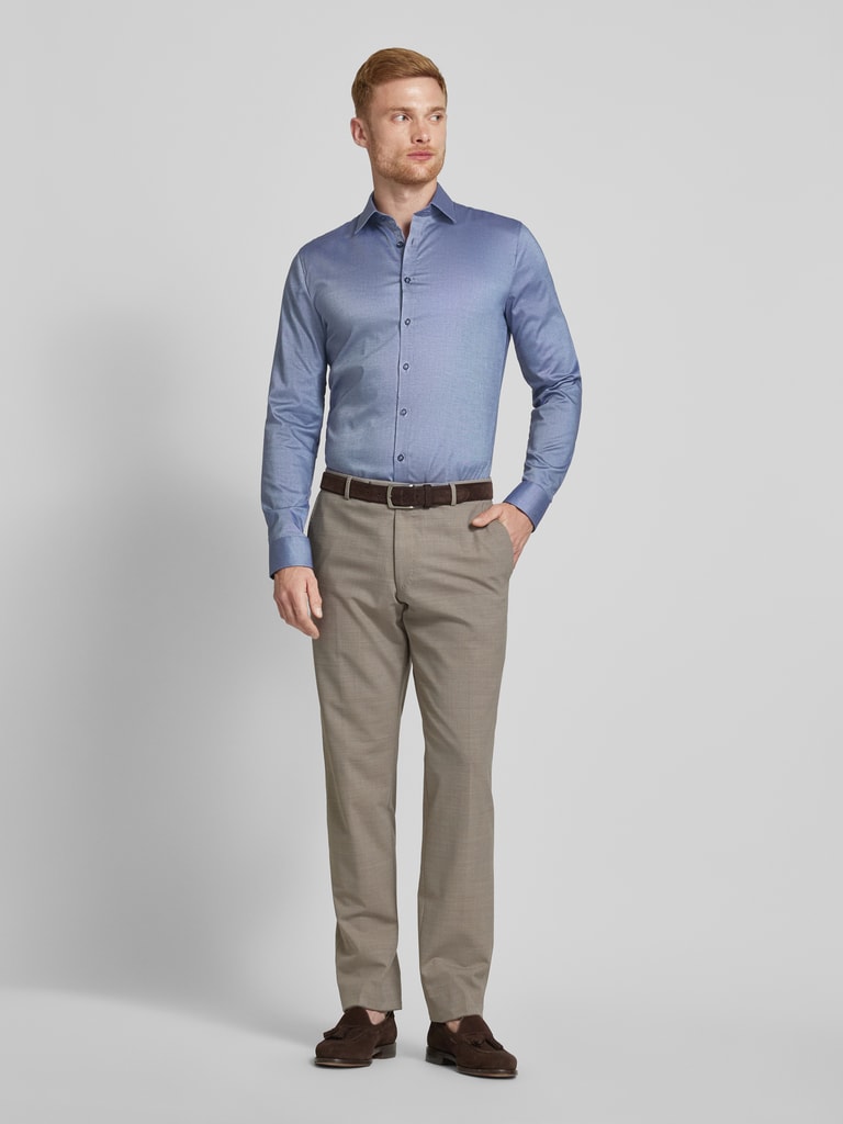 OLYMP No. Six Super Slim Fit Businesshemd aus atmungsaktivem Comfort ...