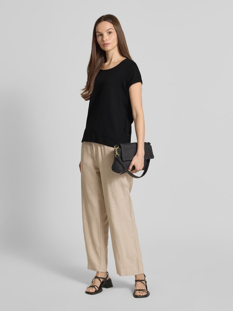 Tom Tailor Regular Fit T-Shirt aus reiner Baumwolle (black) online kaufen