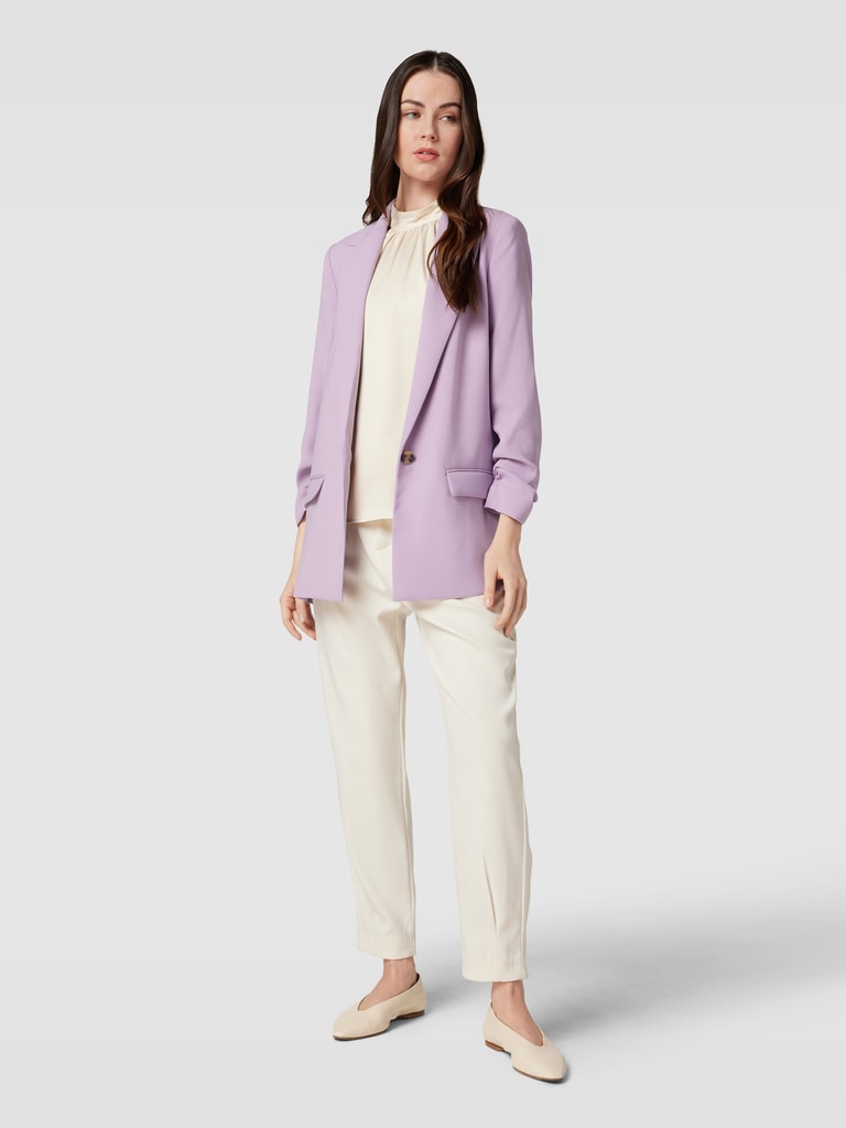 Mango Oversized Blazer mit Knopfverschluss (lavender) online kaufen