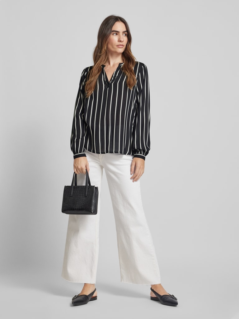 Kaffe Blouse met tuniekkraag, model 'beathe' in zwart online kopen | P&C