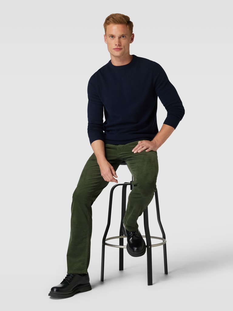 Christian Berg Men Cordhose im 5-Pocket-Design (oliv) online kaufen