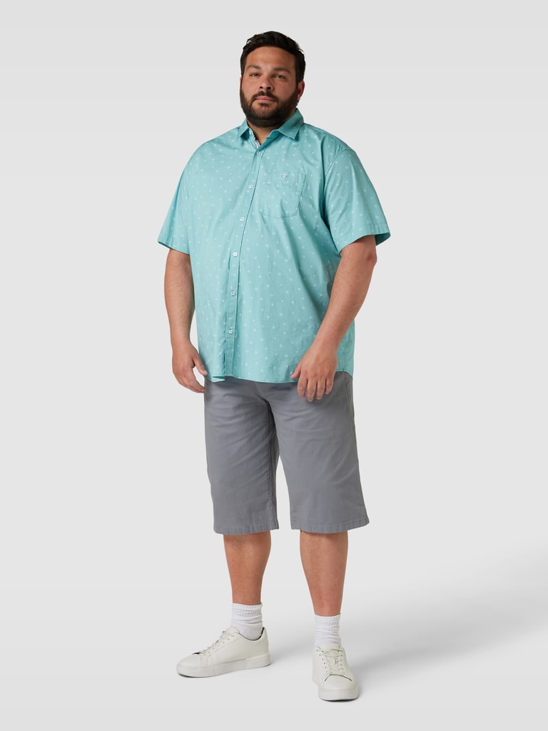 S.Oliver Plus PLUS SIZE Freizeithemd mit Allover-Muster (mint) online ...