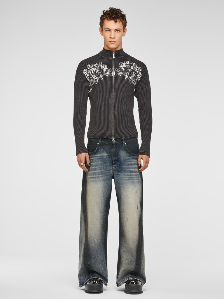 Review X MATW Strickjacke von MATW X REVIEW Modell 'Techno Knit' in ...