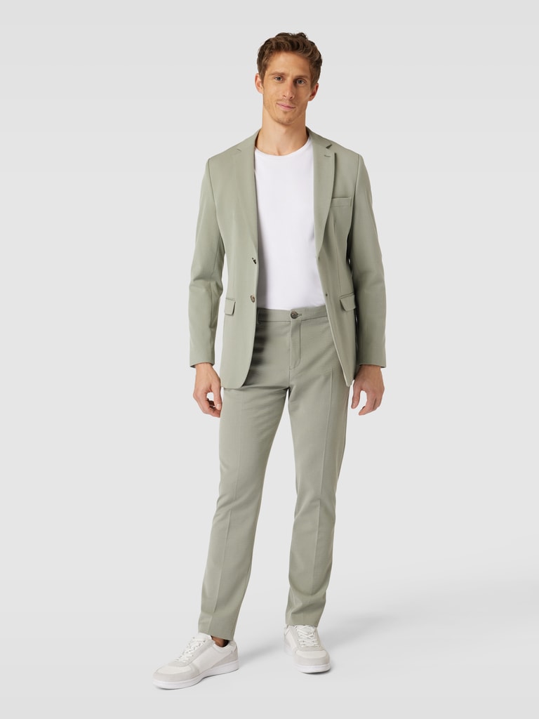 SELECTED HOMME Slim fit 2-knoops colbert, model 'CORBY' in lichtgroen ...