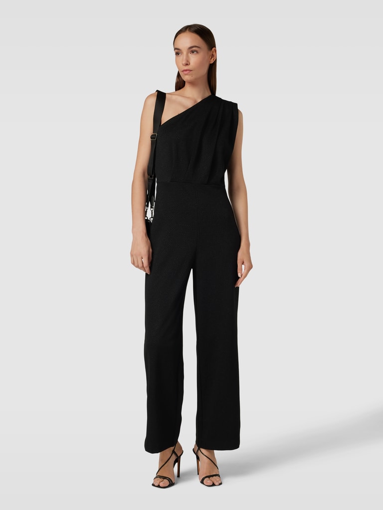 ICHI Jumpsuit mit One-Shoulder-Träger Modell 'KATE' (black) online kaufen