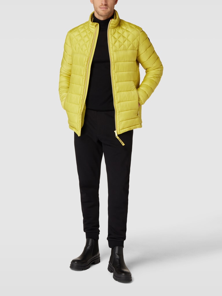Strellson Steppjacke mit Stehkragen Modell 'Clason' (gelb) online kaufen