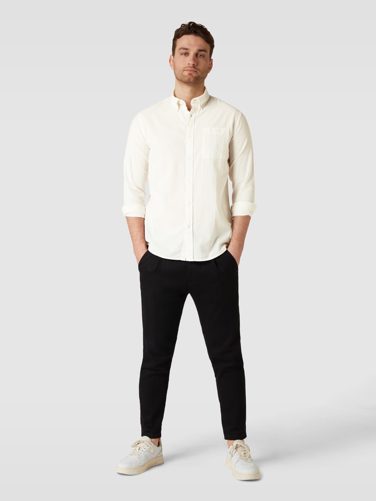 SELECTED HOMME Freizeithemd mit Strukturmuster Modell 'REGREIL ...