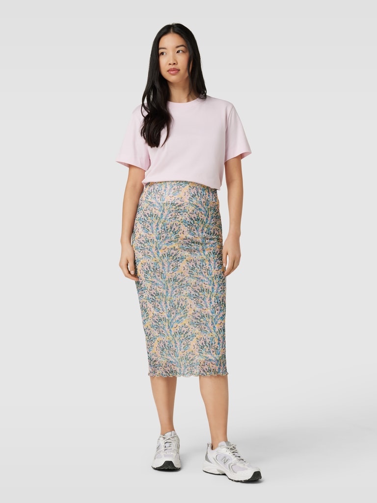 Rich & Royal Midirok met all-over print in roze online kopen | P&C