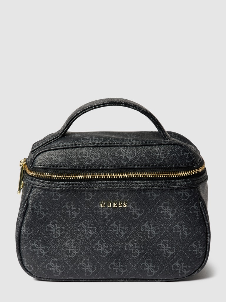 Guess Make-uptasje met all-over logo, model 'BEAUTY' in zwart online ...