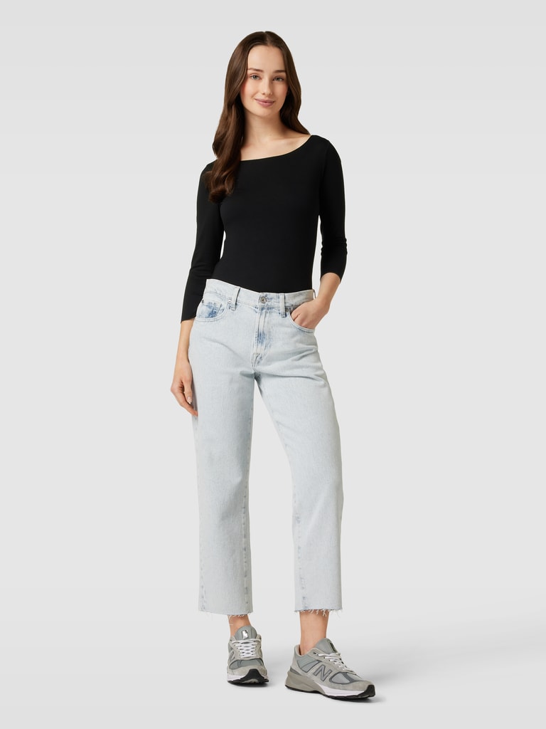 Majestic Filatures Longsleeve mit U-Boot-Ausschnitt (black) online kaufen