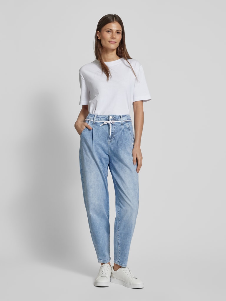 Kup online Gang Jeansy o kroju balloon fit z troczkiem model ‘SILVIA ...