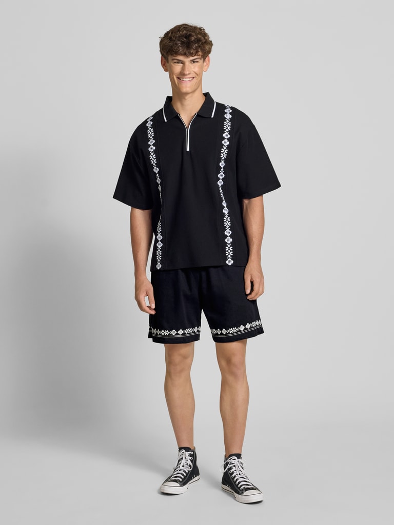 REVIEW X MATW Review X MATW - Shorts mit Stitching und elastischem Bund ...