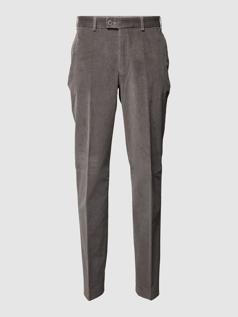 Hiltl Cordhose mit Knopf- und Reißverschluss (hellgrau) online kaufen