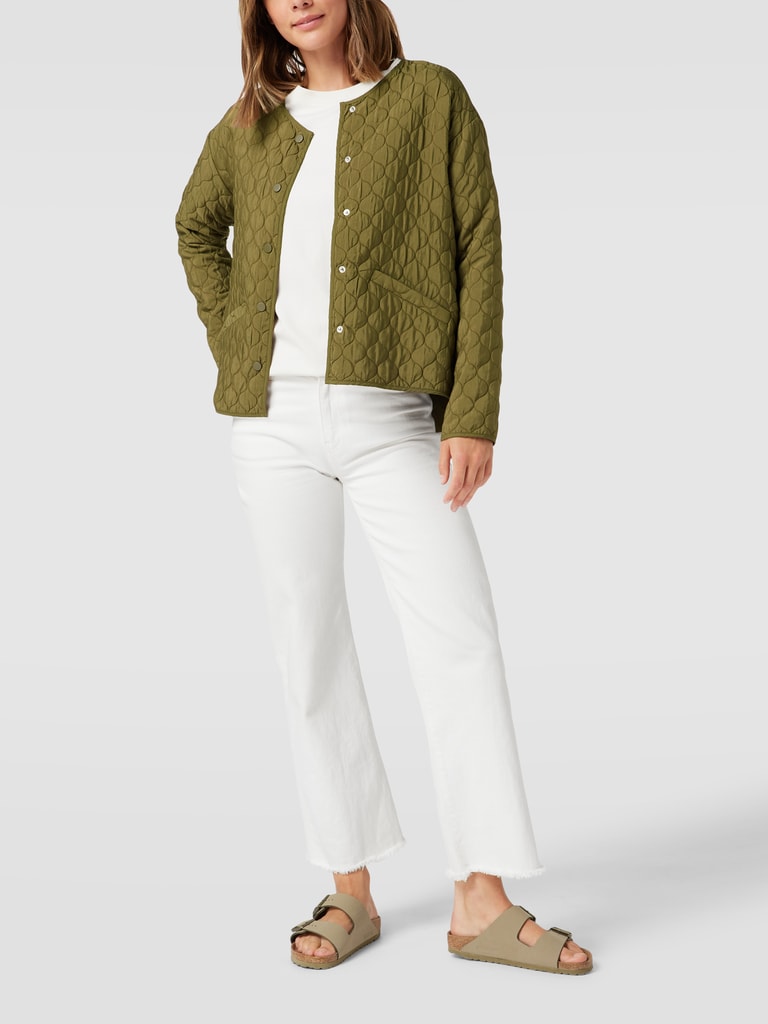 Christian Berg Woman Bluse in Stepp-Optik mit Stretch-Anteil (schlamm ...