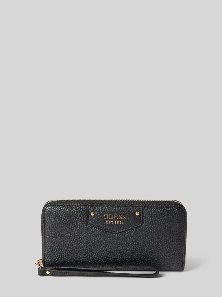 Guess Portemonnaie mit Label-Detail (black) online kaufen
