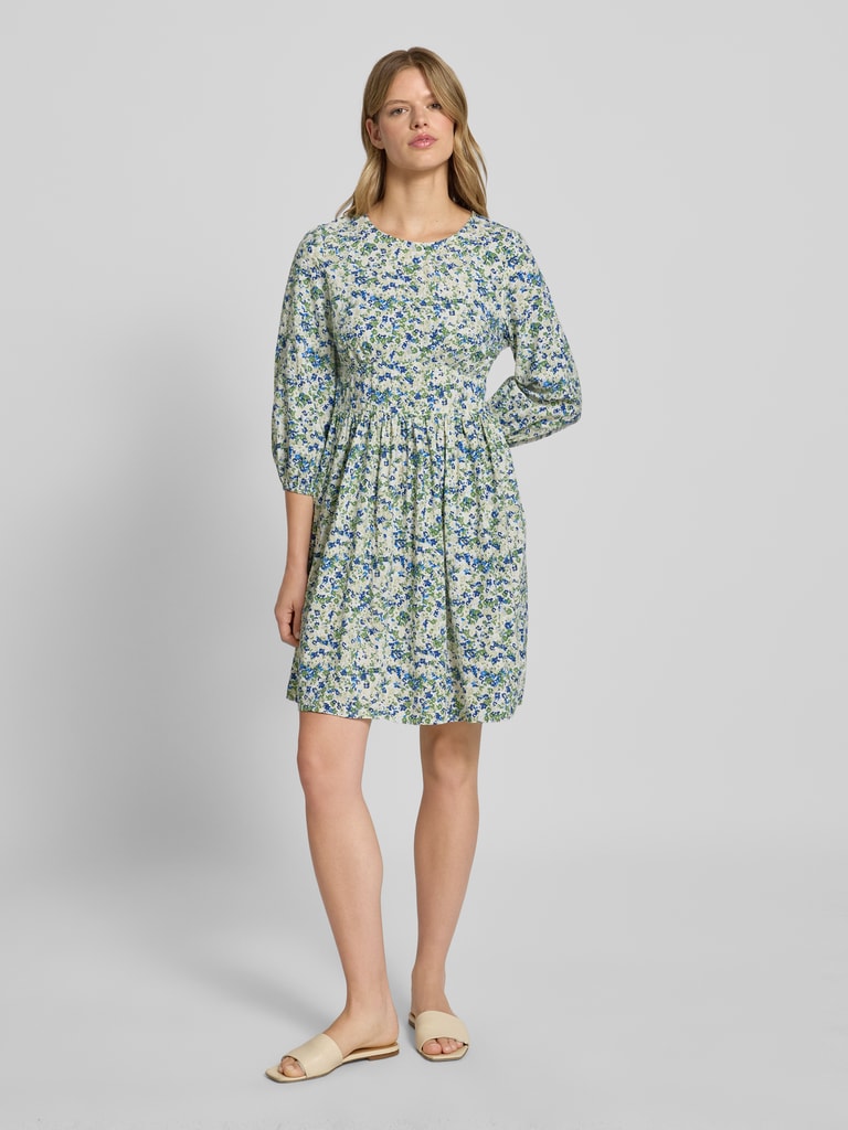 Marc O'Polo Denim Regular fit mini-jurk van een mix van viscose en ...