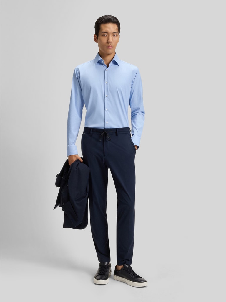 BOSS Slim Fit Businesshemd aus Stretch-Twill Modell 'P-HANK-KENT-C1-222 ...