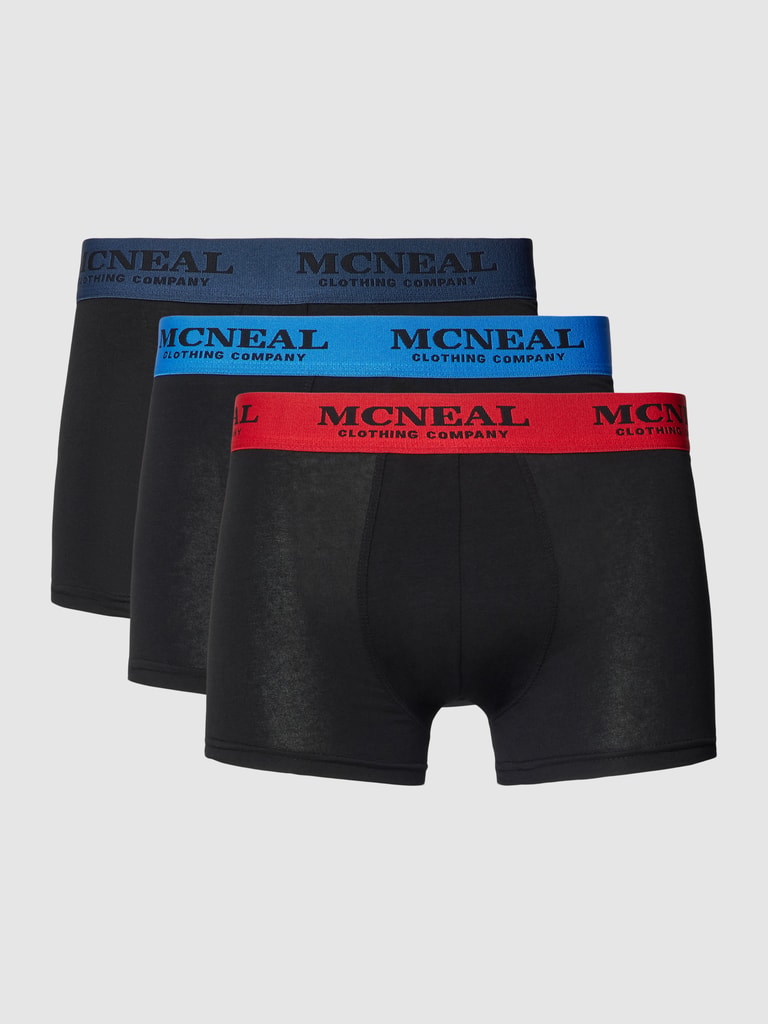 MCNEAL Trunks mit elastischem Logo-Bund im 3er-Pack (black) online kaufen