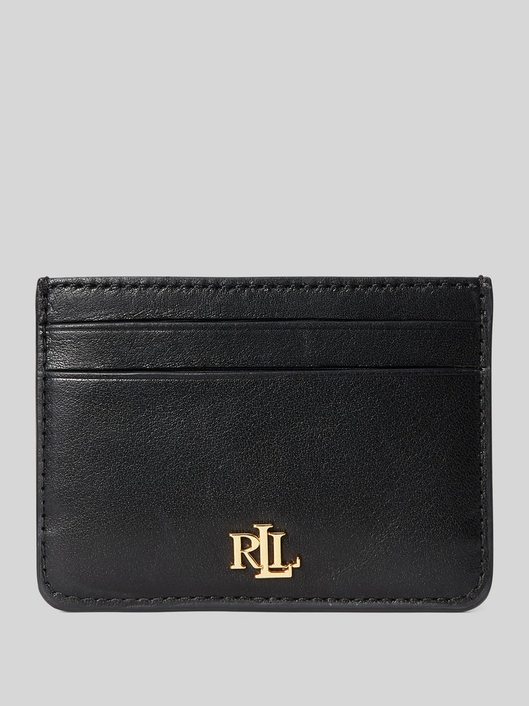 Kup online Lauren Ralph Lauren Portfel ze skóry naturalnej z 4 ...