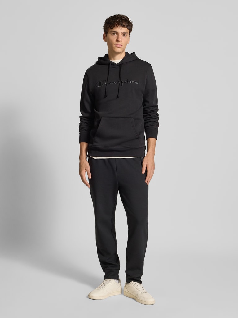 CHAMPION Hoodie mit Label-Stitching (black) online kaufen