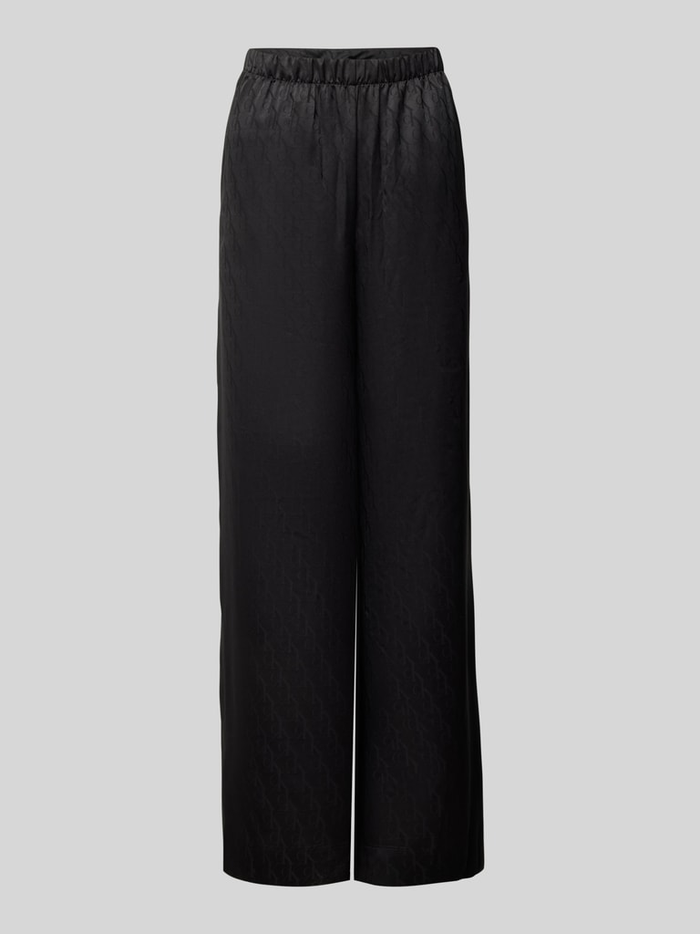 Calvin Klein Underwear Relaxed Fit Pyjama-Hose mit Label-Print (black ...
