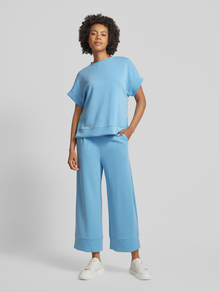 Rich & Royal Wide Leg Sweathose mit Eingrifftaschen (hellblau) online ...