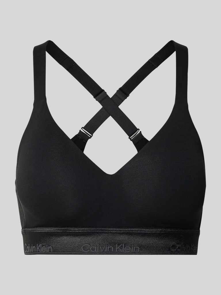 Calvin Klein Underwear Bralette mit elastischem Logo-Bund (black ...