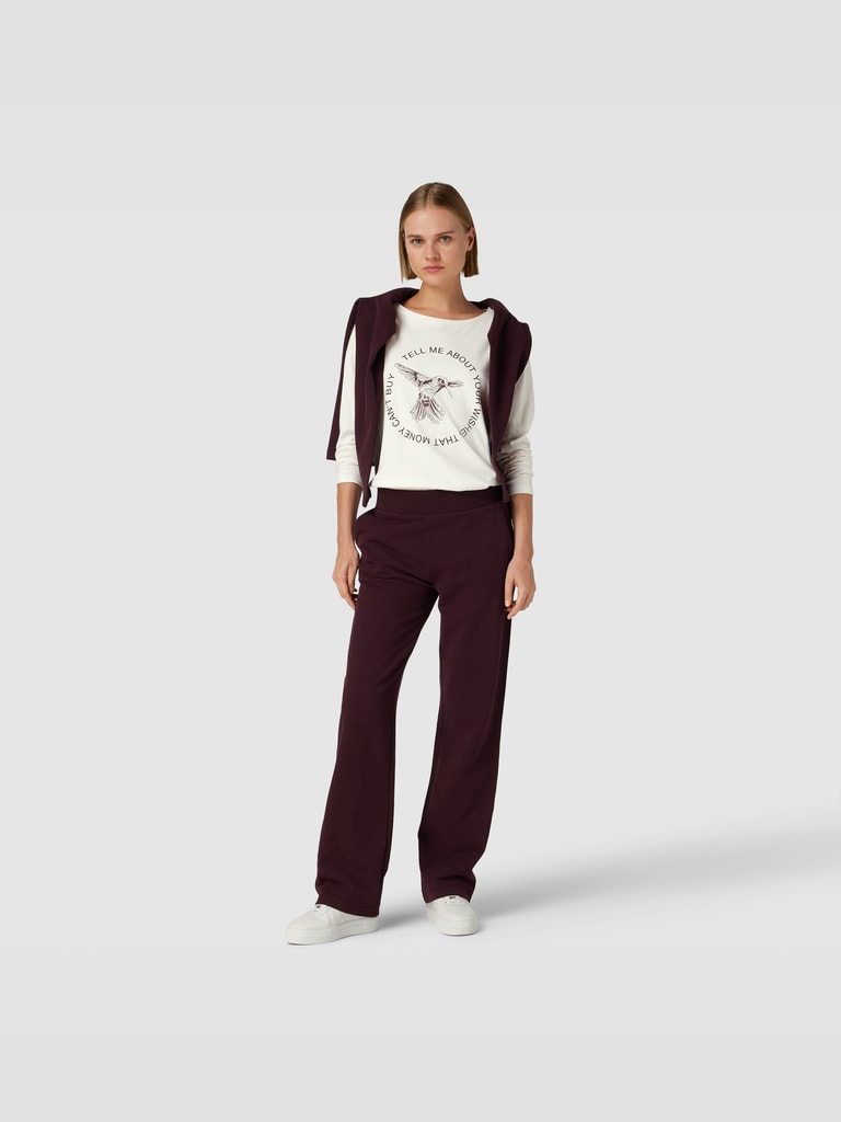 Juvia Longsleeve mit Statement-Print (sand) online kaufen