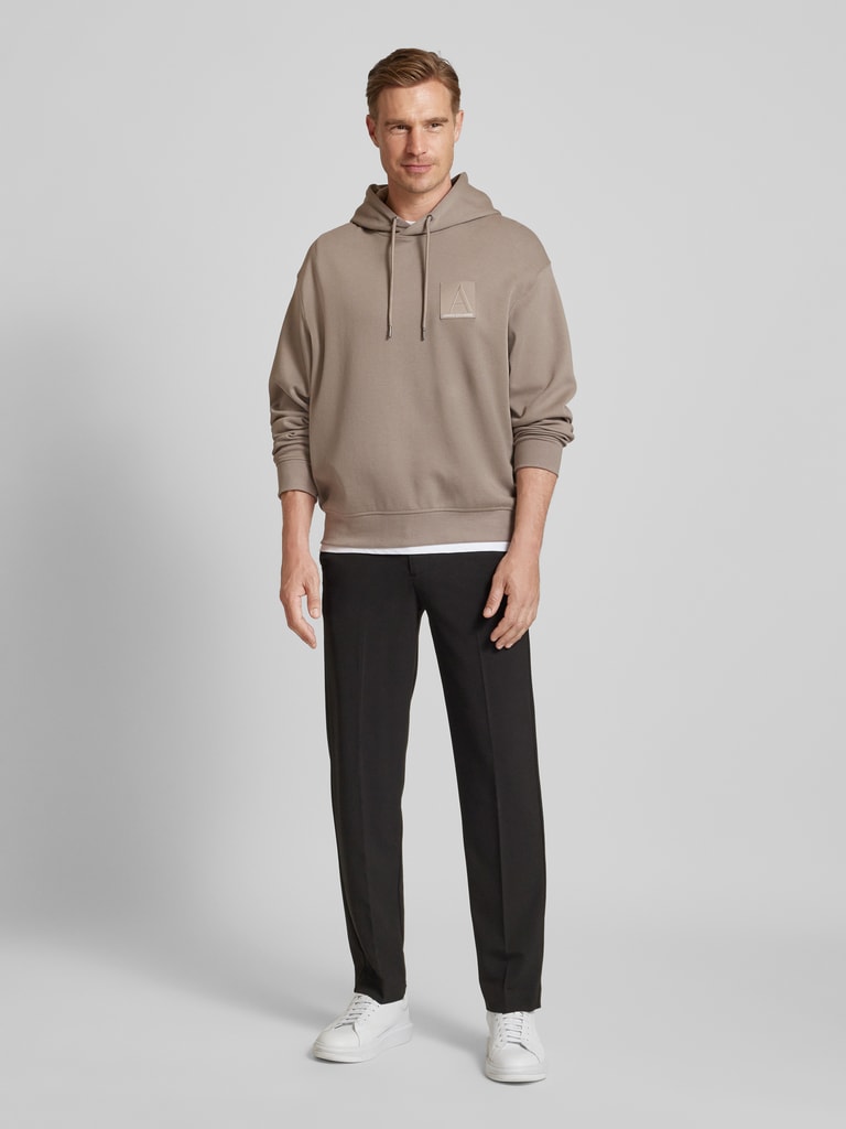 ARMANI EXCHANGE Hoodie mit Kapuze Modell 'Pique' (beige) online kaufen