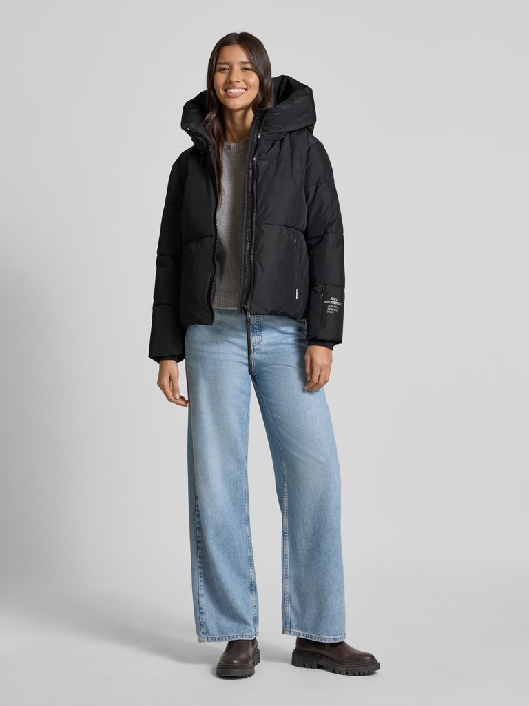 khujo Buffer jacket met ritszakken Model 'AUDREY MATT' in marineblauw ...