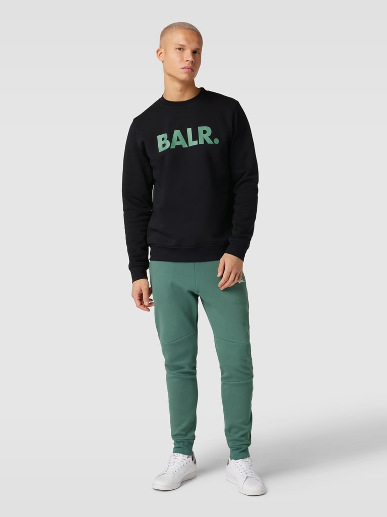 Balr. Sweatshirt mit Label-Print (black) online kaufen