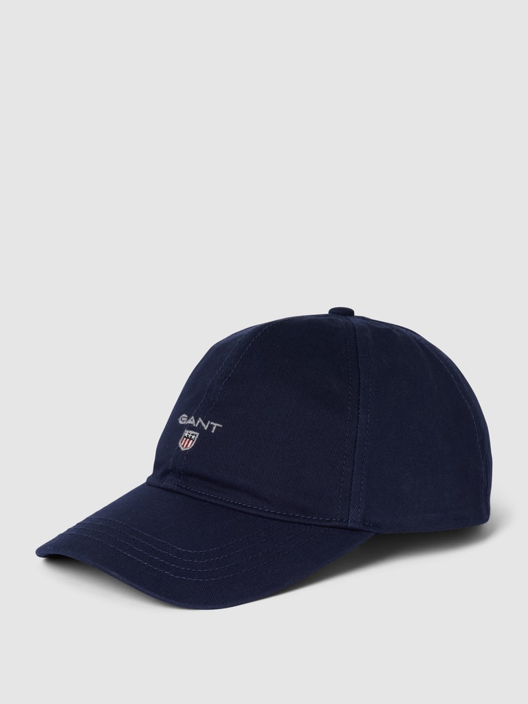 Gant Cap mit Label-Stitching Modell 'COTTON TWILL CAP' (marine) online ...