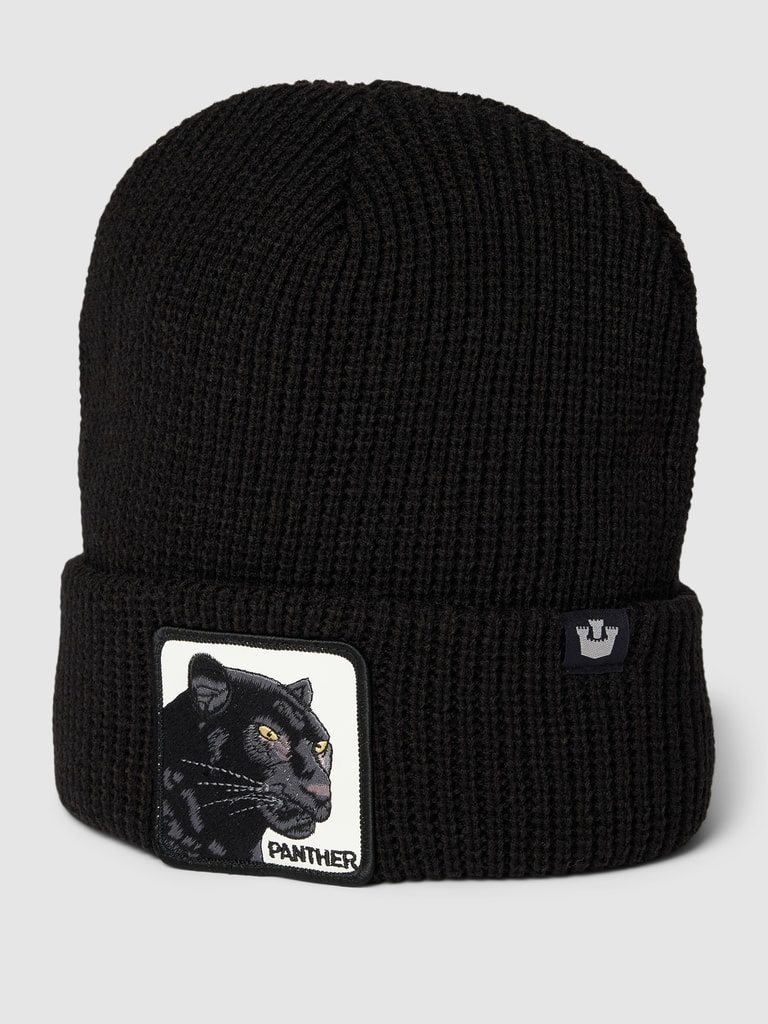 GOORIN BROS. Beanie mit Motiv-Stitching Modell 'PANTHER VISION' (black ...