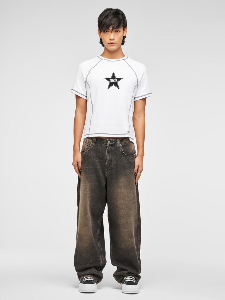 Review X MATW Jeans aus Baumwolle - MATW X REVIEW (black) online kaufen
