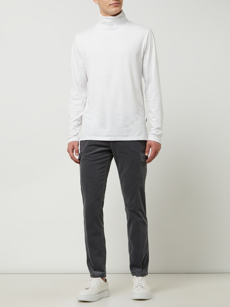 Gardeur Cargohose aus Cord Modell 'Tewes' (hellgrau) online kaufen