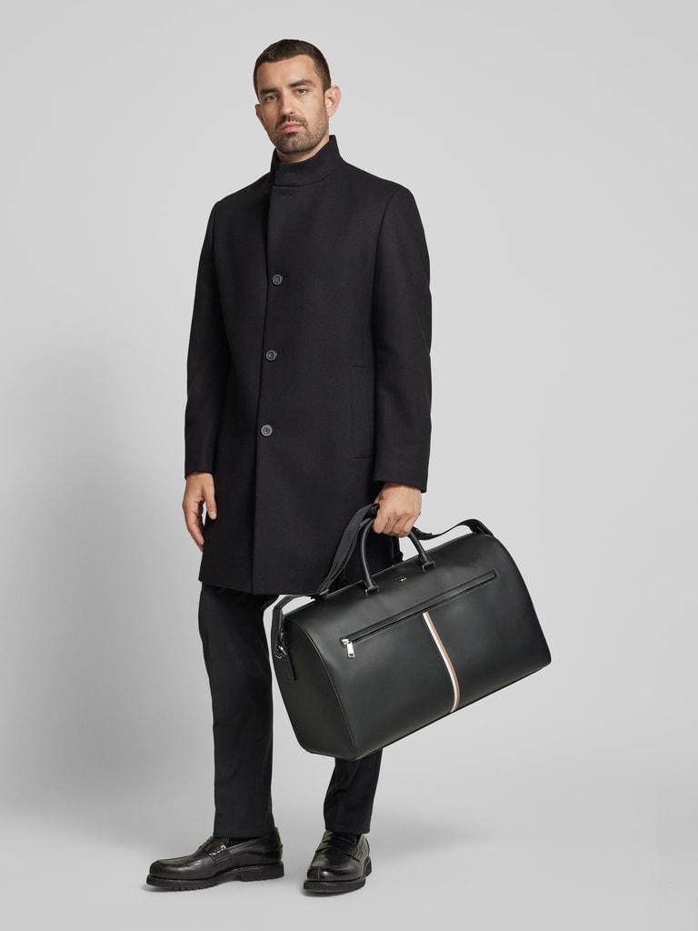 BOSS Reisetasche mit Label-Details Modell 'Ray_S_Holdall' (black ...