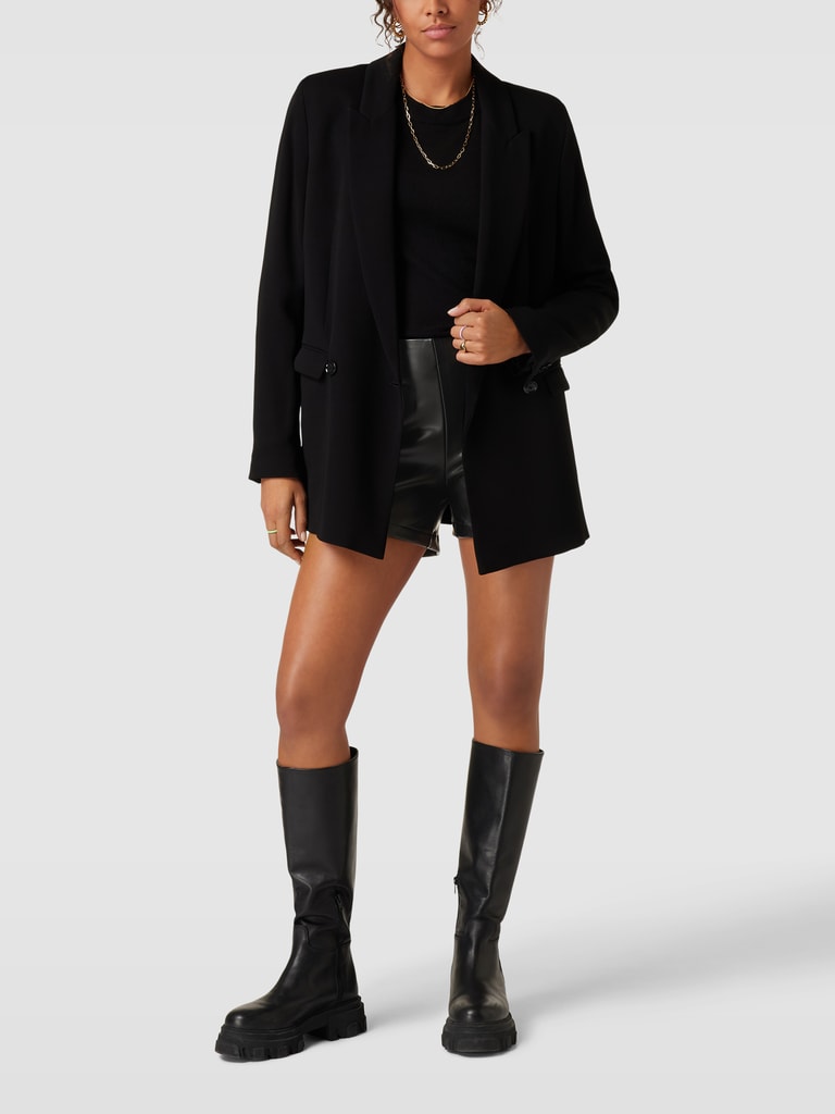 URBAN CLASSICS Shorts in Lederoptik (black) online kaufen