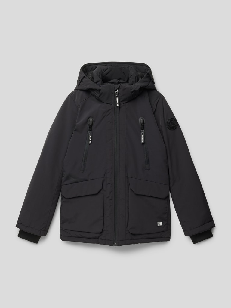 CARS JEANS Jack met labelpatch, model 'Howman' in zwart online kopen | P&C