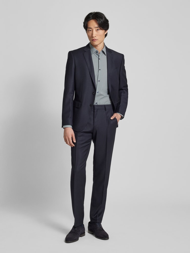 BOSS Slim Fit Business-Hemd mit Kentkragen Modell 'Hank' (gruen) online ...