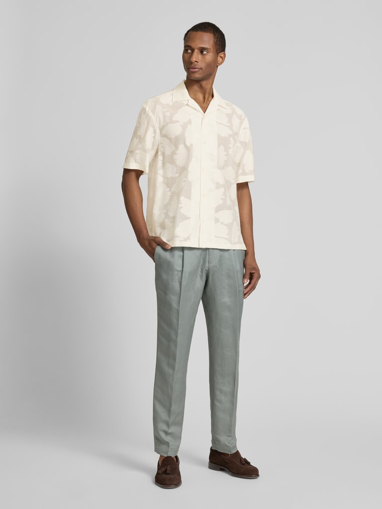 BOSS Relaxed fit vrijetijdsoverhemd met resortkraag, model 'LARS' in ...