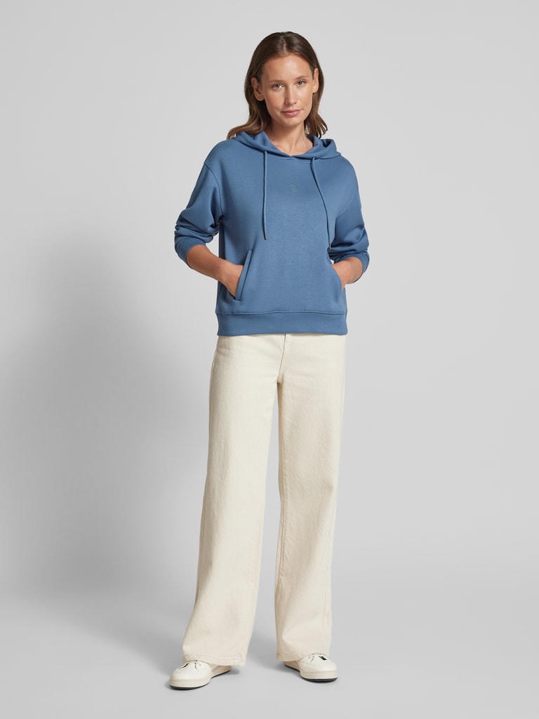 MSCH Copenhagen Hoodie mit Label-Detail Modell 'Ima' (rauchblau) online ...