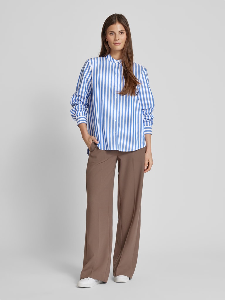 MAERZ Muenchen Regular Fit Hemdbluse mit Stehkragen (ocean) online kaufen