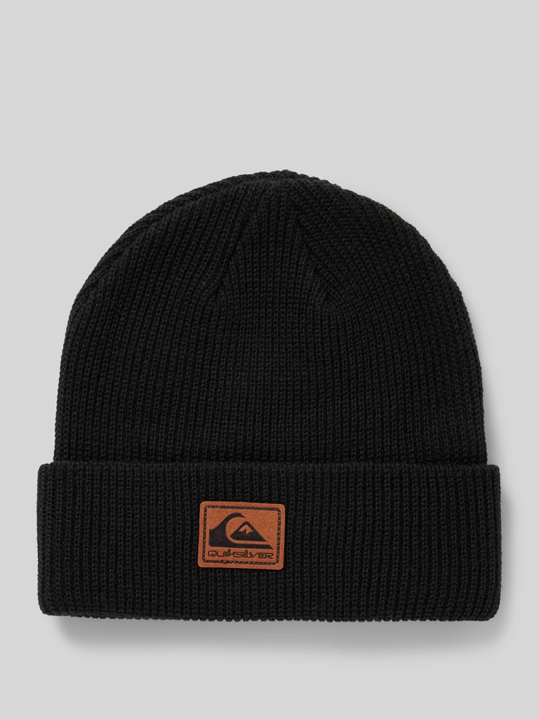 Quiksilver Mütze mit Label-Patch Modell 'PERFORMER' (black) online kaufen