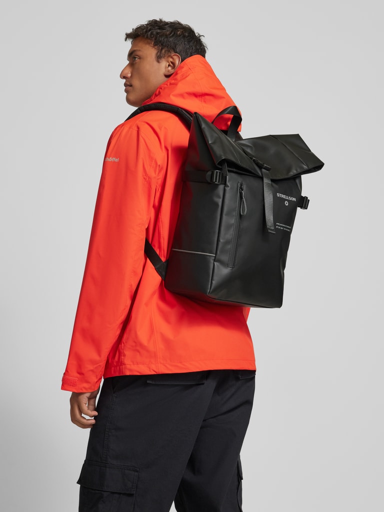 Kup online Strellson Plecak z nadrukiem z logo model ‘stockwell’ (czarny)